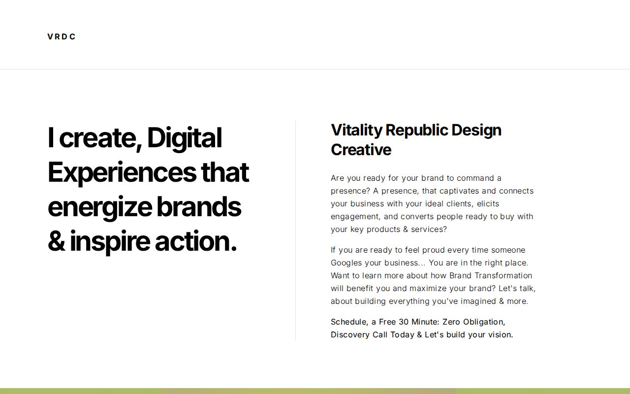 Vitality Republic Design Creative